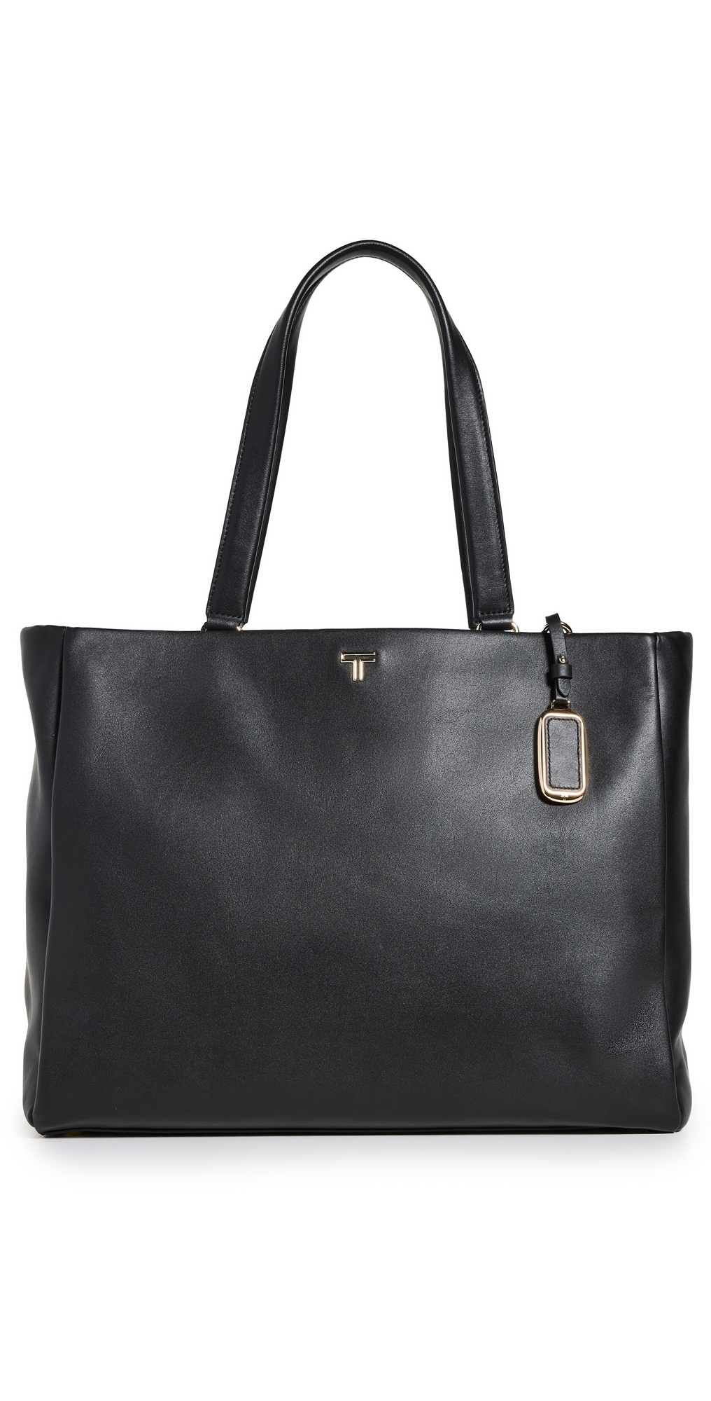 Tumi Vail Large Tote - Black/Light Gold | Editorialist